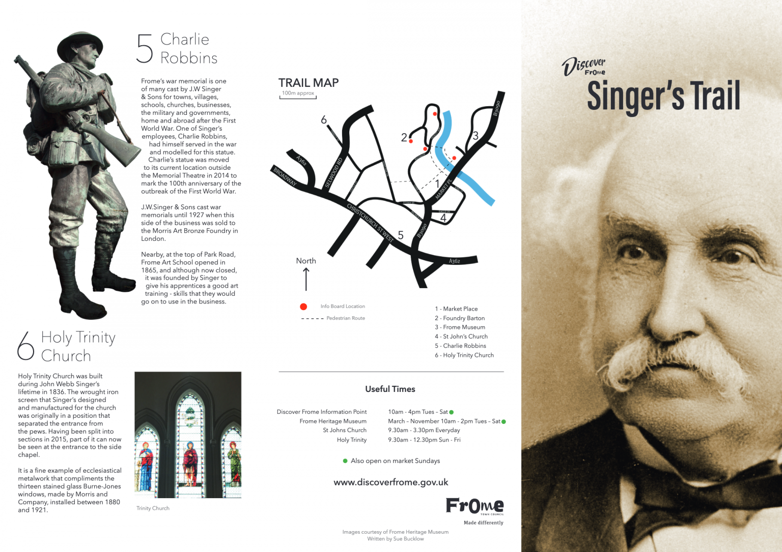 A Walking Trail to tell the story of John Webb Singer | Frome Museum